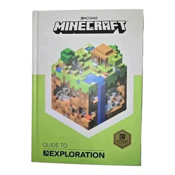Minecraft | Other | Minecraft Read Guide To Exploration Hard Cover Book ...
